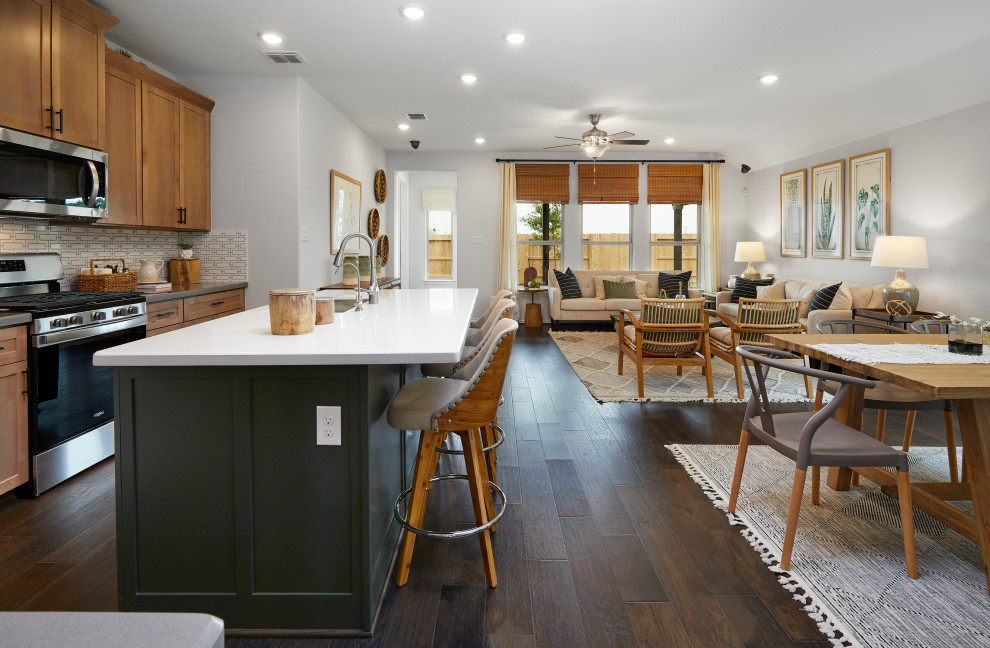 San Antonio, Texas | Gruenefield - Enclave Bermuda Kitchen ...