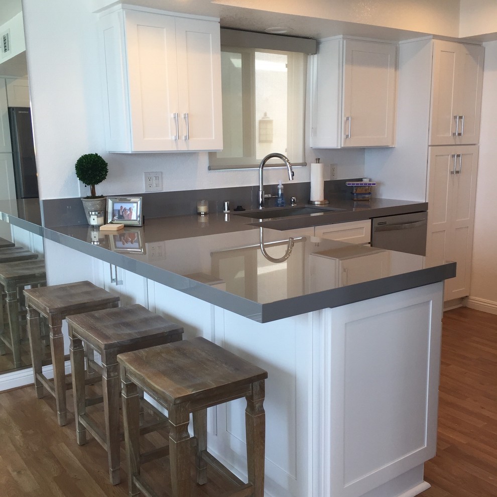 San Clemente Beach Home - Beach Style - Kitchen - Orange County - by ...