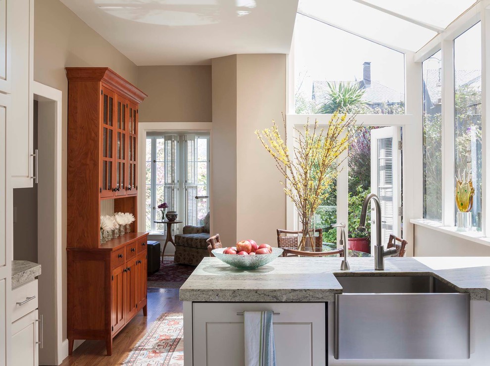 San Francisco Edwardian remodel - Traditional - Kitchen - San Francisco ...