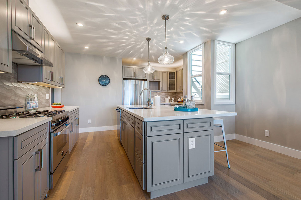 San Francisco Row House - Transitional - Kitchen - San Francisco - by ...