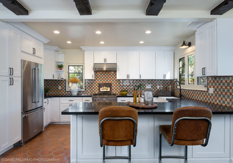 Santa Barbara Spanish - Mediterranean - Kitchen - Santa Barbara - by ...