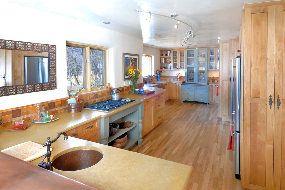Santa Fe Style Kitchens - Southwestern - Kitchen - Albuquerque - by D M ...