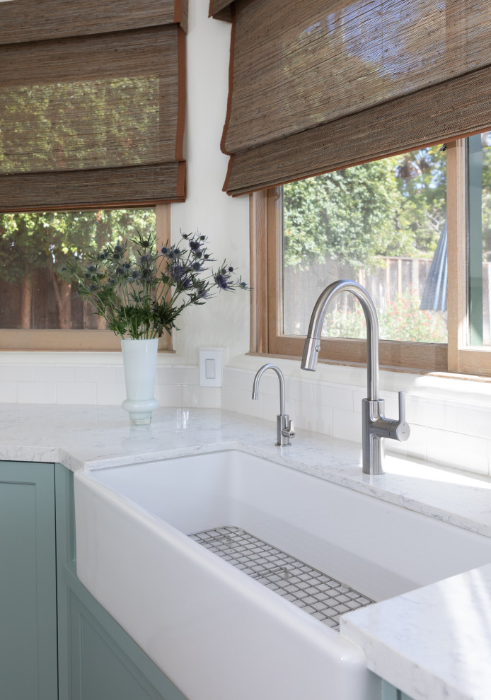 Santa Monica Kitchen - Farmhouse - Kitchen - Los Angeles - by Rande ...