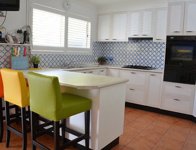 Santorni Rocs Doc - Mediterranean - Kitchen - Hobart - by The Mural ...