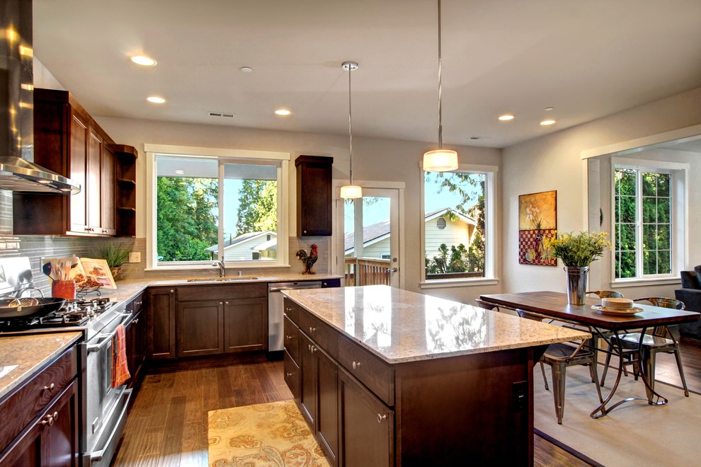 Sapphire 142nd - Traditional - Kitchen - Seattle - by Sapphire Homes ...