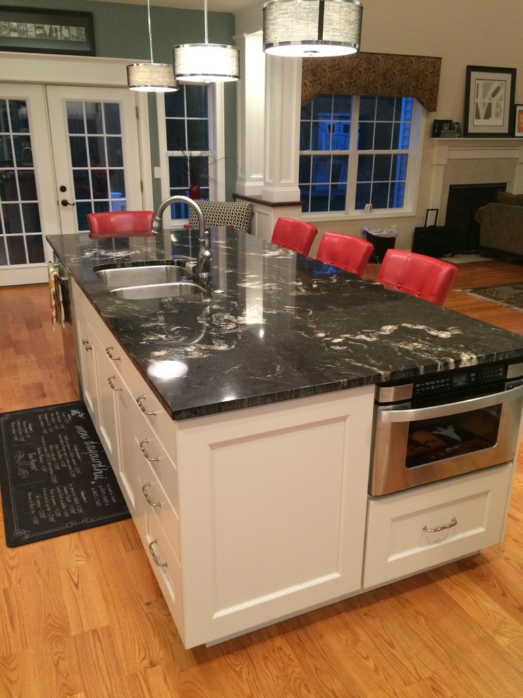 Saratoga Springs White Kitchen Kodiak Mary Alyce Designers Studio KAMP ...