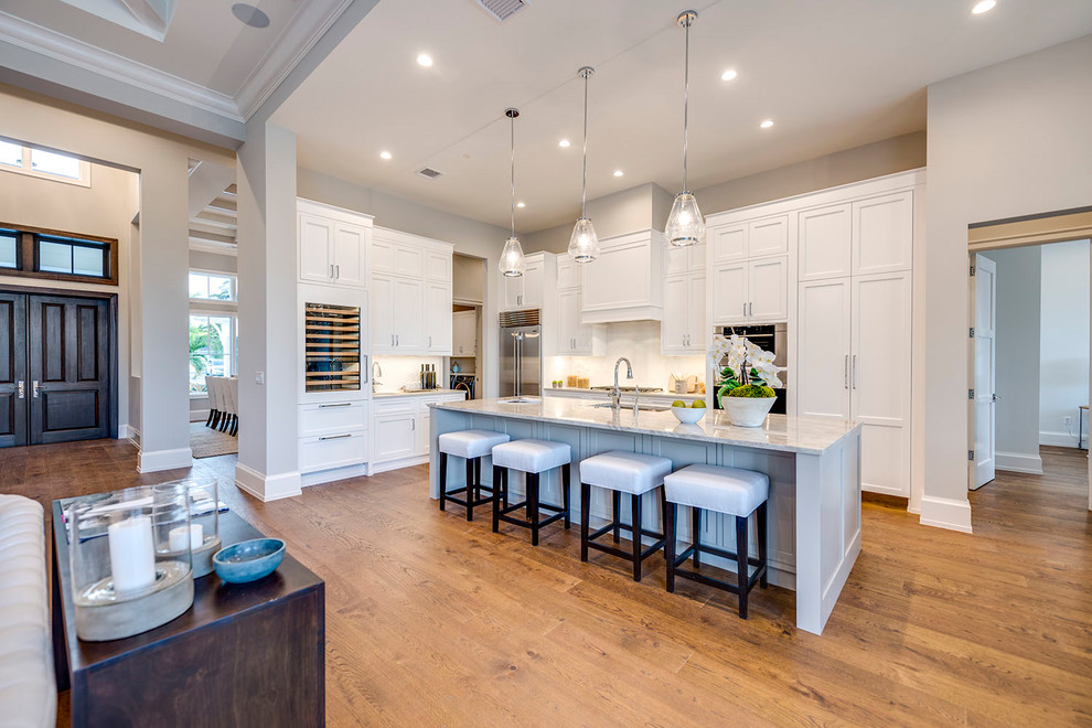 Sasha - Custom Design Located In Naples, FL - Beach Style - Kitchen ...