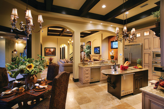 Sater Design Collection's 6786 "Ferretti" Home Plan - Mediterráneo ...