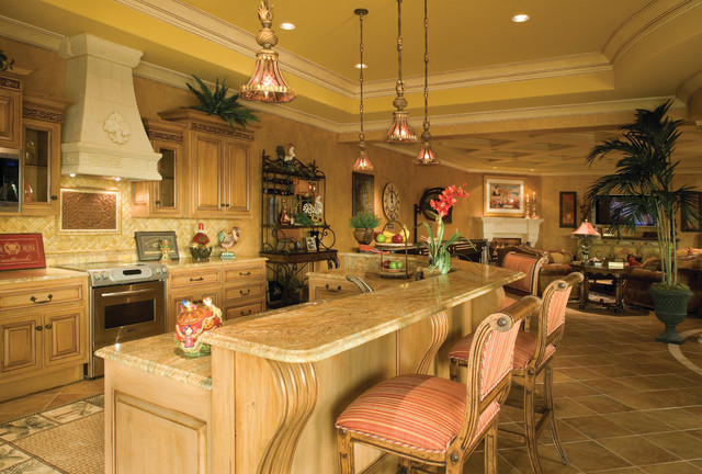 Sater Design Collection's 8068 "Villa Sabina" Home Plan - Mediterranean ...