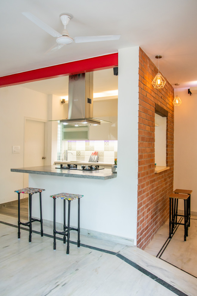 Sathya's Airbnb Homestay - Eclectic - Kitchen - Bengaluru - by Beetroot ...