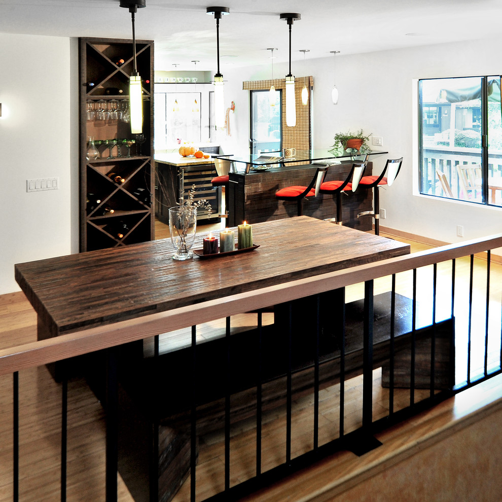 Saw Cut Kitchen - Contemporary - Kitchen - Los Angeles - by LA Dwelling ...