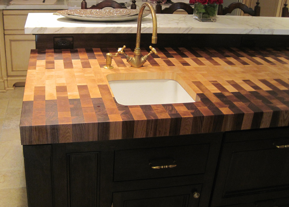 Scarsdale, NY - Traditional - Interlocked Walnut Maple White Oak ...