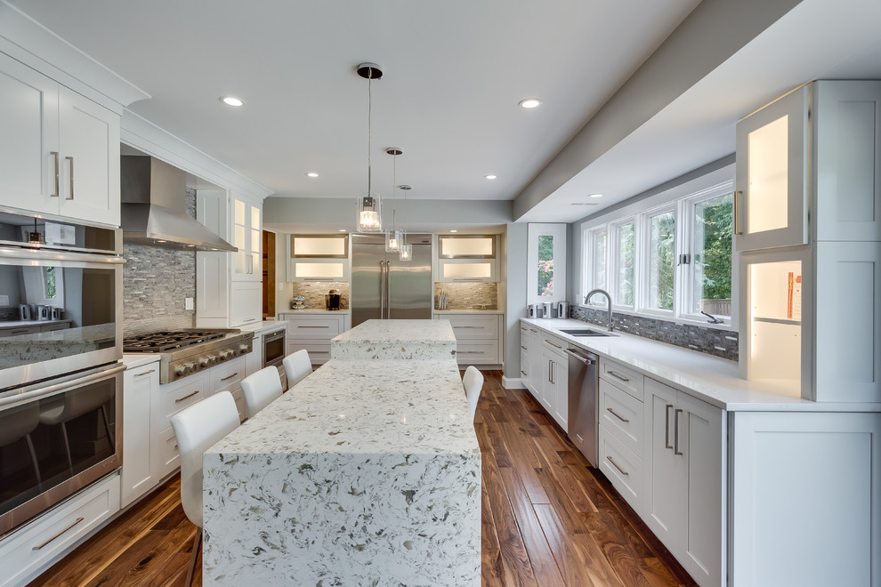 Scott Kitchen - Contemporary - Kitchen - DC Metro - by EA Home Design ...