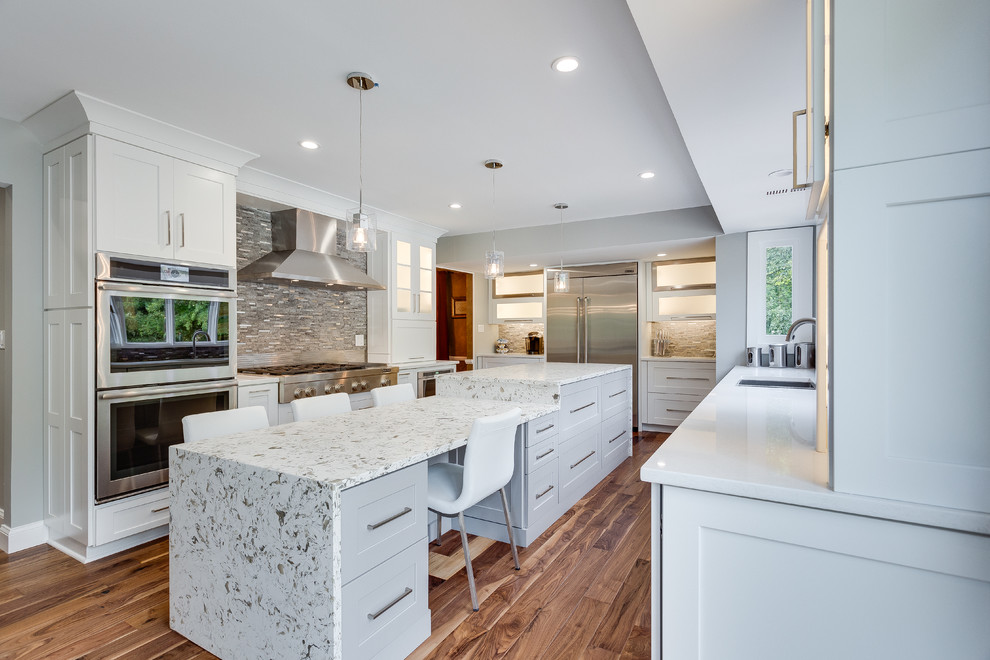 Scott Kitchen - Contemporary - Kitchen - DC Metro - by EA Home Design ...