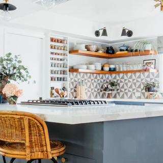 Seamless Series - Midcentury Modern Backsplash Design - Midcentury ...