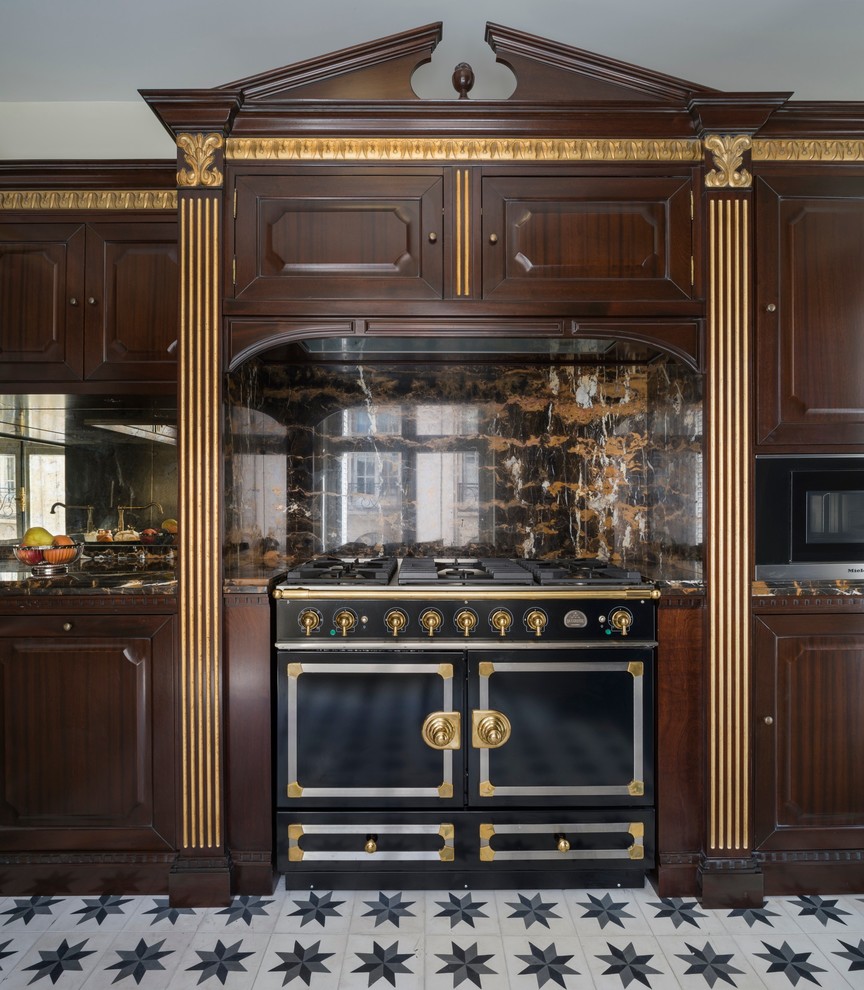 Seine Riverfront | Paris - Traditional - Kitchen - Paris - by Oficina ...