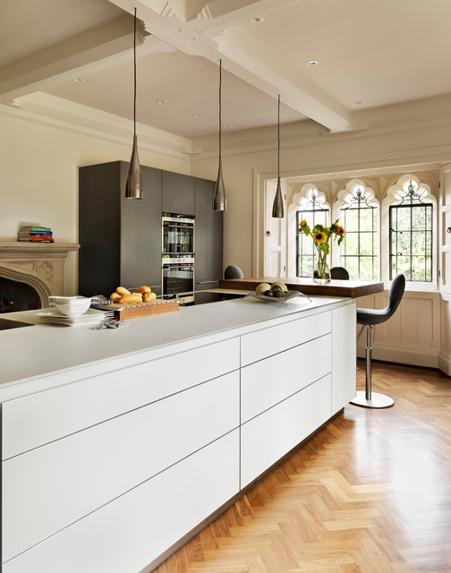Kitchen of the Week: A Slick, Modern Design in a Beautiful Period Space ...