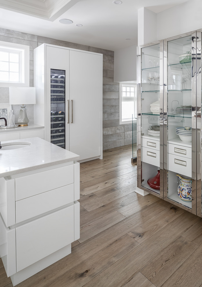 Serene Downsview Kitchen | Astro Design | Ottawa, Canada - Transitional ...