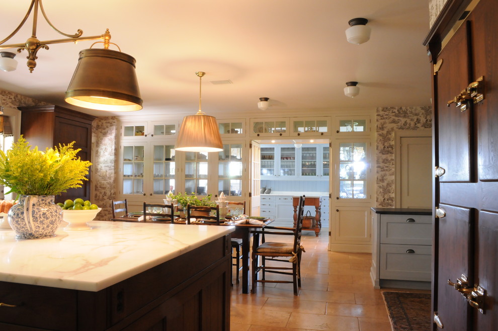 Seth Thomas kitchen - Traditional - Kitchen - New York - by Mark Alan ...