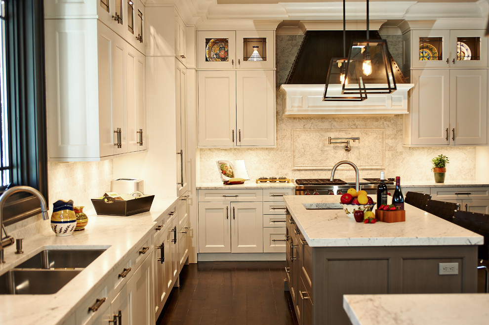 Shades of Gray - Traditional - Kitchen - New York - by Connecticut ...