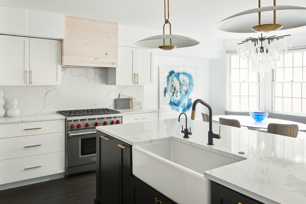 Shades of the New York Rainbow - Contemporary - Kitchen - Philadelphia ...