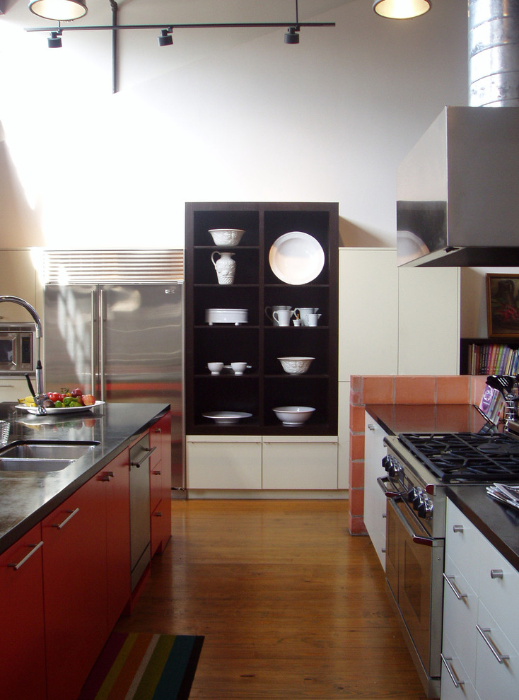 Shafer - Industrial - Kitchen - Austin - by FAB Architecture | Houzz