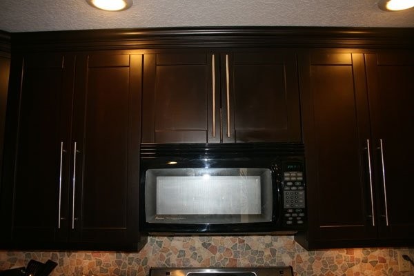 Shaker Chocolate Cabinets - Traditional - Kitchen - Miami - by Mei ...