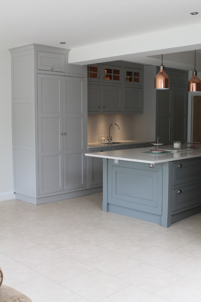 Shaker Grey Kitchen - Traditional - Kitchen - Essex - by Crabtree ...