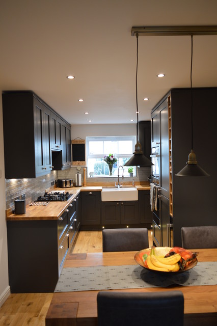 Shaker Kitchen in Graphite - Traditional - Kitchen - Other - by ...