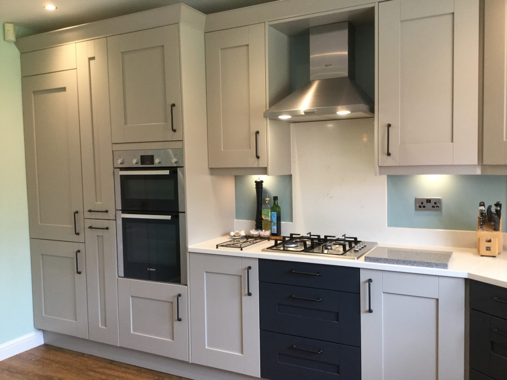 Shaker Kitchen in Stone and Charcoal - Traditional - Kitchen - Other ...