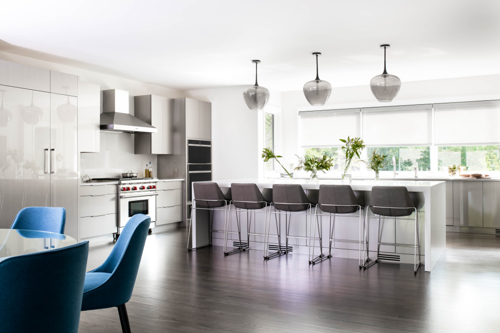 Sharon Contemporary - Contemporary - Kitchen - Boston - by Keri Murray ...