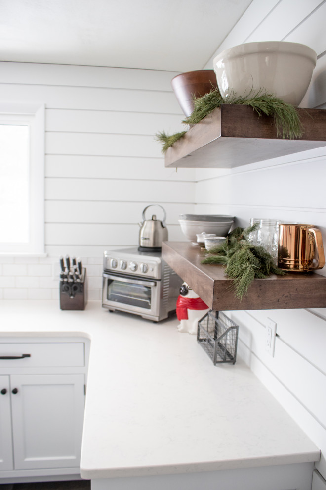 Shiplap Kitchen - Modern - Kitchen - New York - by Dimon Construction ...