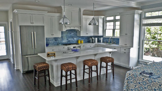 Shore House - Beach Style - Kitchen - New York - by James Wentling ...