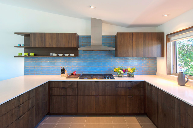 Shou Sugi Ban House - Modern - Kitchen - San Francisco - by THREE SIXTY ...