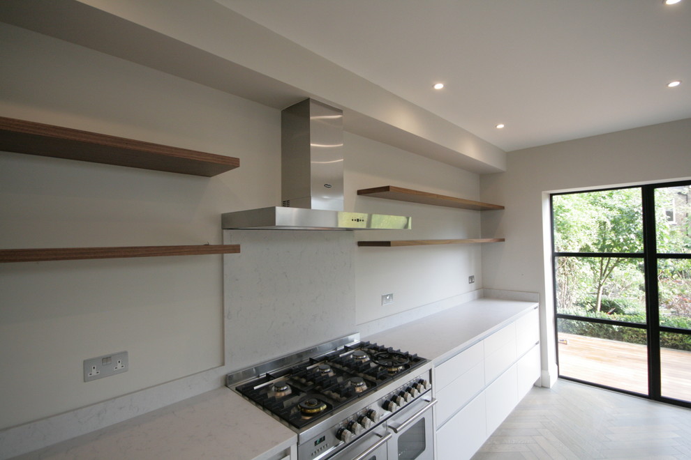 Side infill extension London - Eclectic - Kitchen - London - by Ajax ...