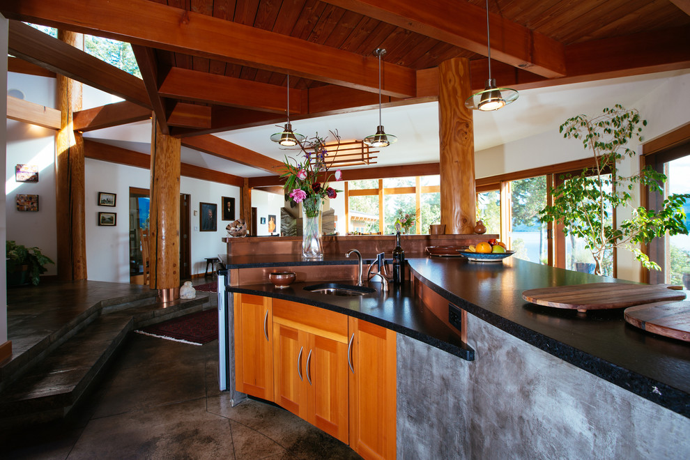 Side View Kitchen Counter - Contemporary - Kitchen - Vancouver - by ...