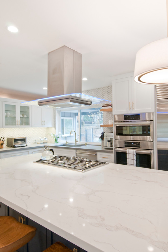 Sierra Madre Transformation - Transitional - Kitchen - Los Angeles - by ...