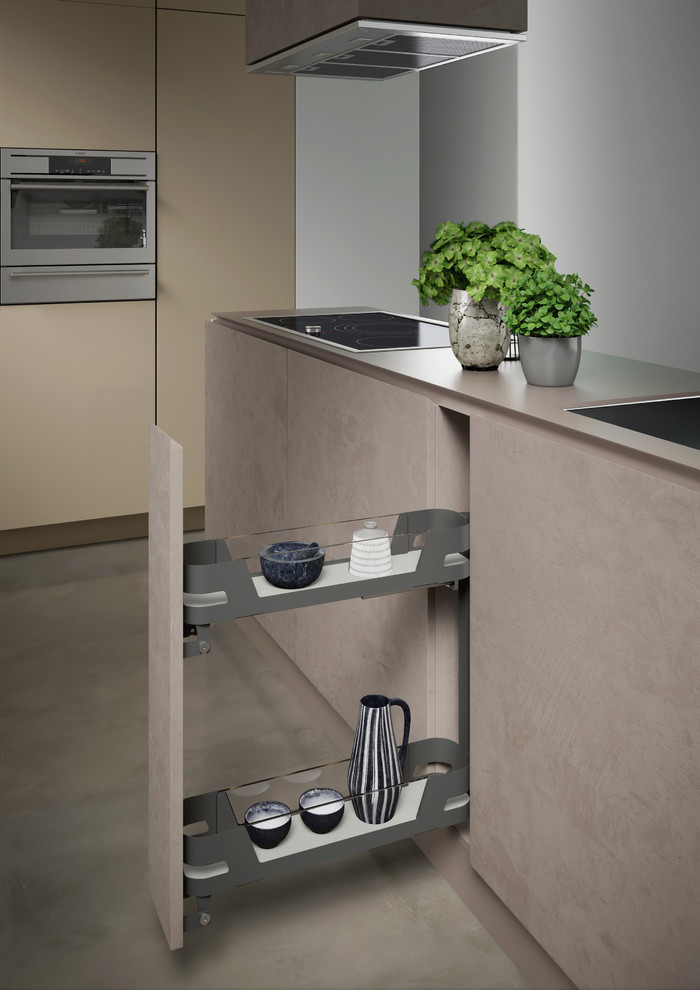 SIGE Materia EVO 150 MM Bottle Rack - Kitchen Cupboard Storage - Modern ...