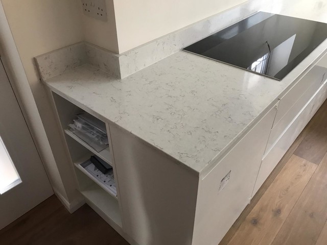 Cocina Silestone Blanco Arce
