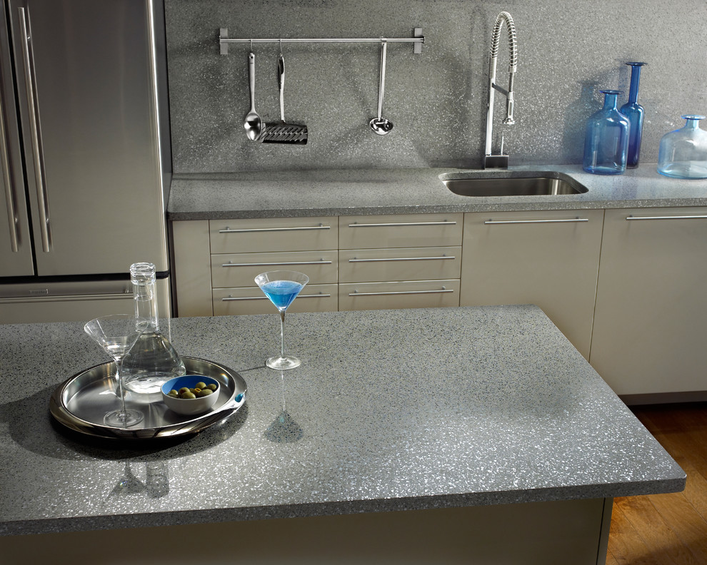 Silestone in Chrome - Kitchen - Other - by Gerhard’s Kitchen, Bath ...