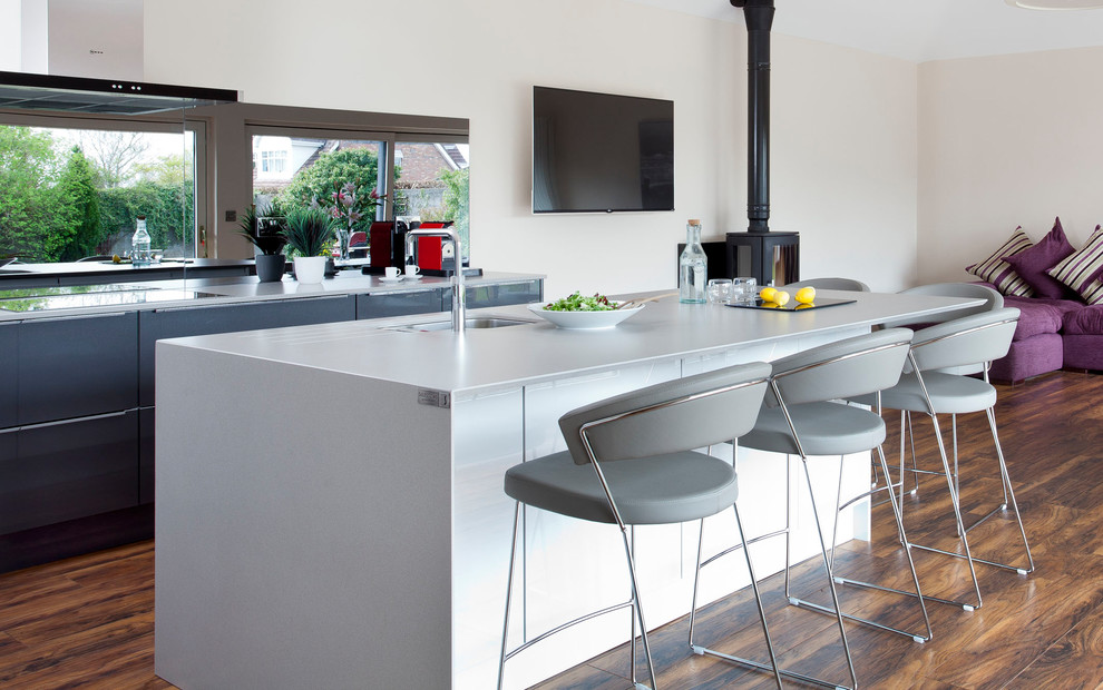 Silestone Niebla - Contemporary - Kitchen - Other - by Stone Surfaces ...