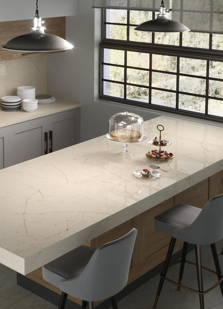 Silestone® N-Boost Eternal Marfil - Modern - Kitchen - Hampshire - by Cosentino | Houzz