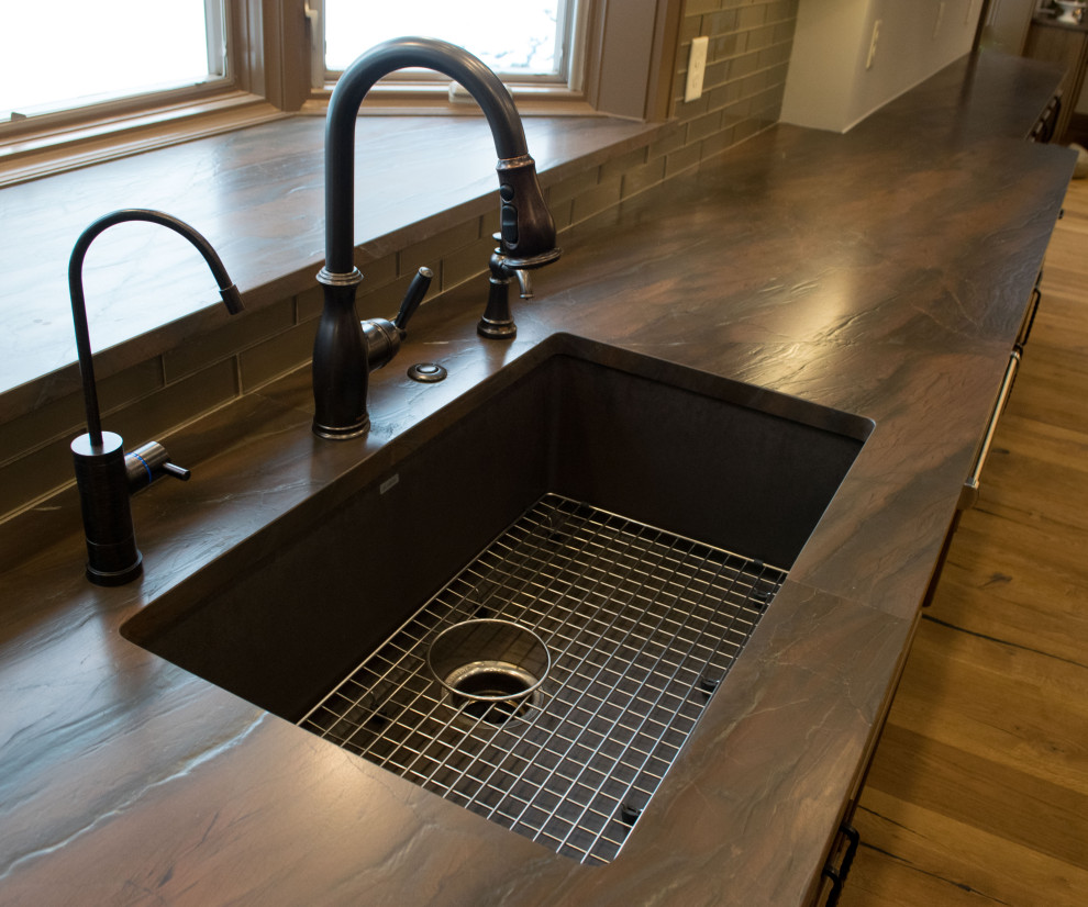 Silgranite Sink - Traditional - Kitchen - Cleveland - by Studio 76 Home ...
