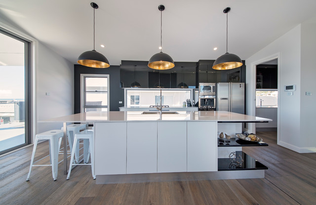 Silstone Blanco Maple Orna Kitchen, Vanities and Laundry - Modern ...