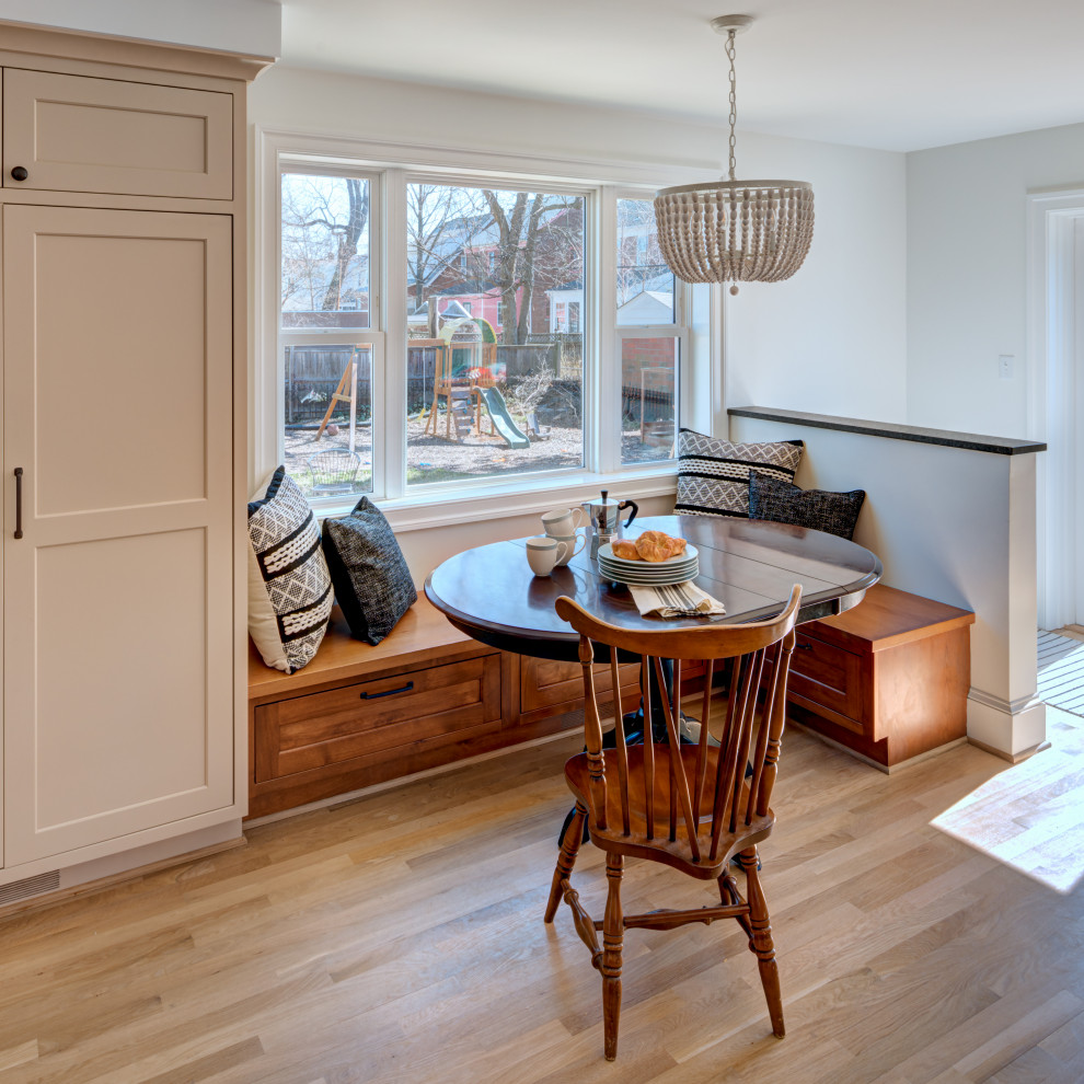 Silver Spring second story addition and kitchen - Farmhouse - Kitchen ...
