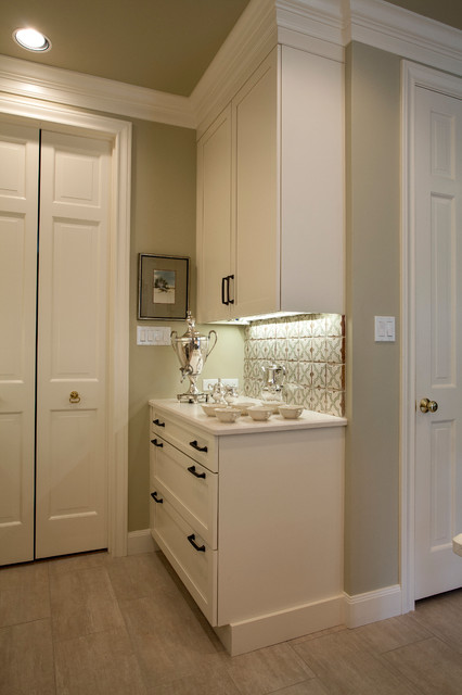 Silver Storage Cabinet - Modern - Kitchen - Houston - by Cabinet ...