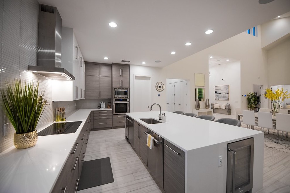 Silverton Textured Melamine Kitchen and Bathroom - Contemporary ...