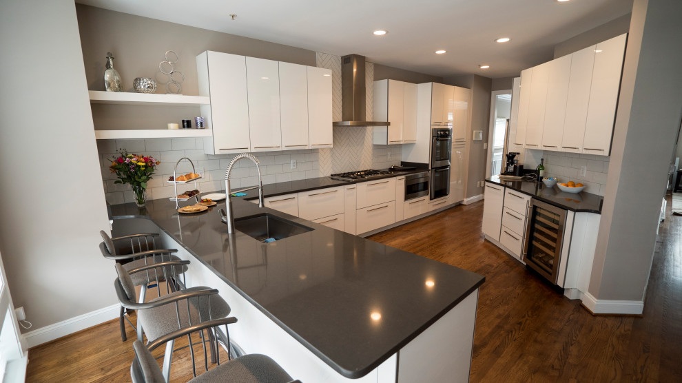 Singer Kitchen, Family Room and Bathroom Remodel - Modern - Kitchen ...