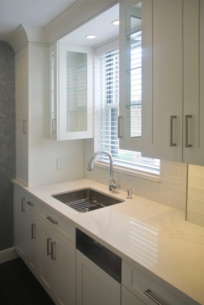 Sink Manhattan Kitchen Makeover - A Small Space Transformation Story ...