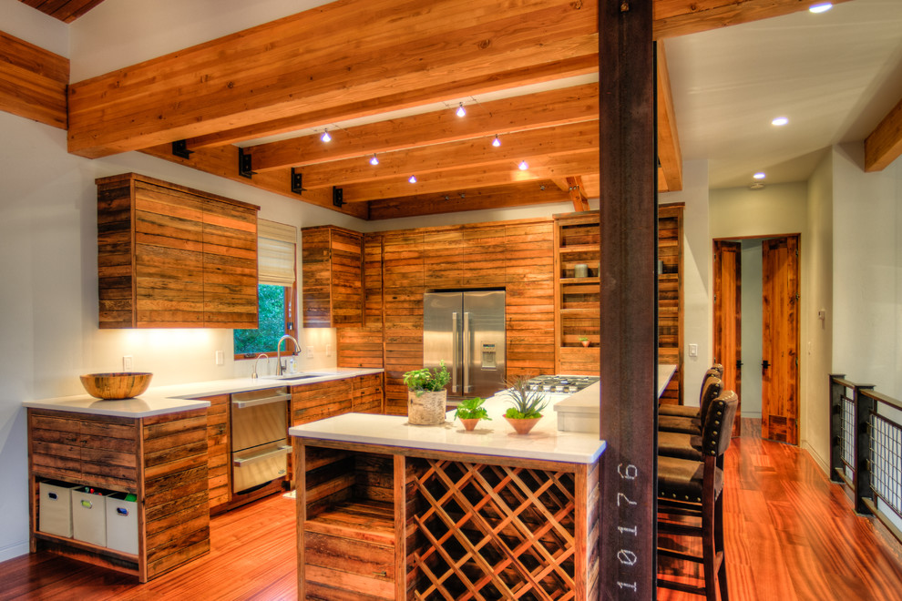 Ski Chalet - Modern - Kitchen - Other - by Bear Mountain Builders | Houzz